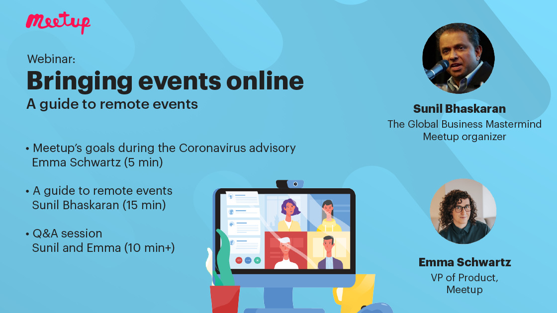 Recording: Bringing Events Online - Meetup Blog