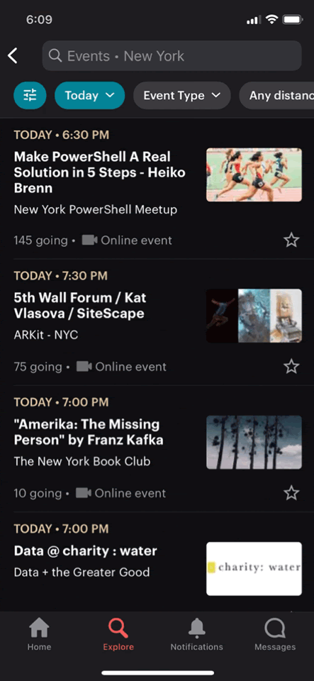 New Search Filters on Meetup - Meetup Blog