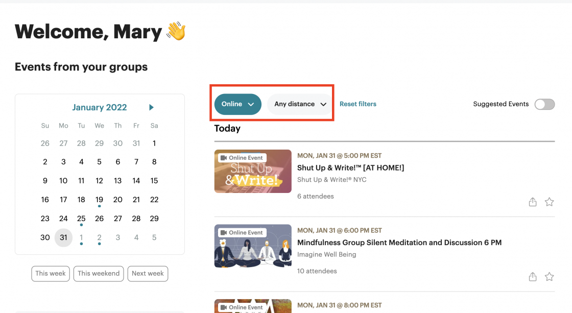 Get Acquainted with Meetup's New Logged-in Look - Meetup Blog