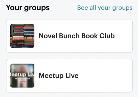Get Acquainted with Meetup's New Logged-in Look - Meetup Blog
